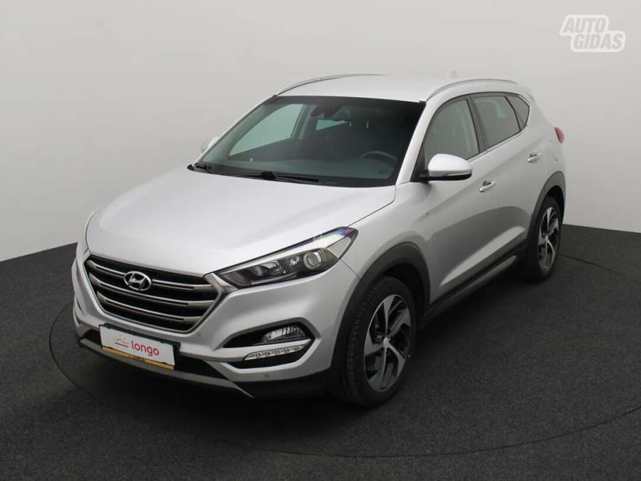 Pelēks Hyundai Tucson 2016 Viļņa, ar dzinēja tilpumu 1.70 L un nobraukumu 130 tūkst. km par 13899 €, foto 1 vietnē AUTOMOTO.COM.LV