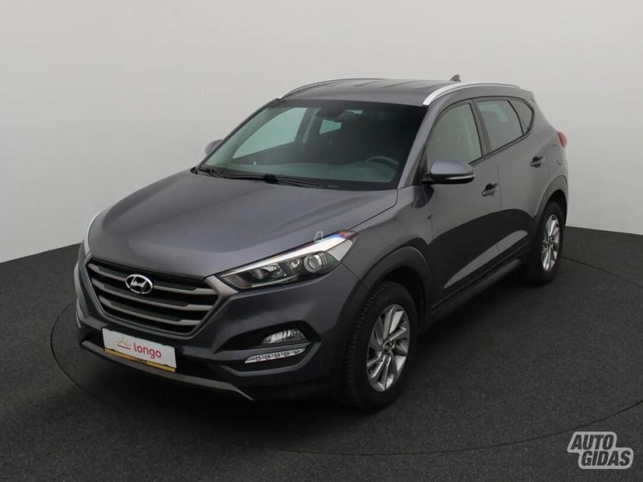Pelēks Hyundai Tucson 2016 Viļņa, ar dzinēja tilpumu 1.70 L un nobraukumu 133 tūkst. km par 12999 €, foto 1 vietnē AUTOMOTO.COM.LV