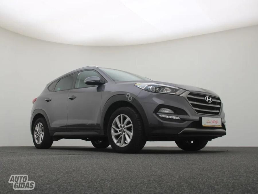 Pelēks Hyundai Tucson 2016 Viļņa, ar dzinēja tilpumu 1.70 L un nobraukumu 133 tūkst. km par 12999 €, foto 12 vietnē AUTOMOTO.COM.LV