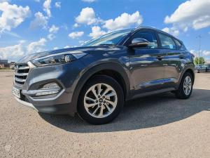 Pelēks Hyundai Tucson 2016 Kauņa, ar dzinēja tilpumu 1.69 L un nobraukumu 204 tūkst. km par 4200 €, foto  vietnē AUTOMOTO.COM.LV