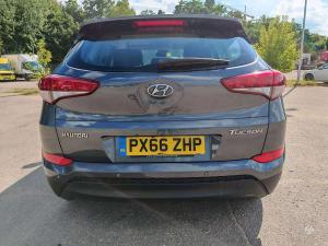 Pelēks Hyundai Tucson 2016 Kauņa, ar dzinēja tilpumu 1.69 L un nobraukumu 204 tūkst. km par 4200 €, foto 7 vietnē AUTOMOTO.COM.LV