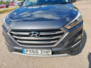 Pelēks Hyundai Tucson 2016 Kauņa, ar dzinēja tilpumu 1.69 L un nobraukumu 204 tūkst. km par 4200 €, foto 12 vietnē AUTOMOTO.COM.LV