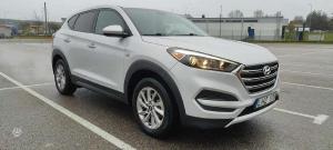 Grey Hyundai Tucson 2017 in Vilnius, with an engine capacity of 2.00 L and mileage of 121 thousand km for 9999 €, photo 2 on AUTOMOTO.COM.LV