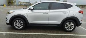 Grey Hyundai Tucson 2017 in Vilnius, with an engine capacity of 2.00 L and mileage of 121 thousand km for 9999 €, photo 8 on AUTOMOTO.COM.LV