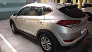 Pelēks Hyundai Tucson 2017 Viļņa, ar dzinēja tilpumu 1.59 L un nobraukumu 147 tūkst. km par 10250 €, foto 4 vietnē AUTOMOTO.COM.LV