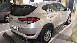 Pelēks Hyundai Tucson 2017 Viļņa, ar dzinēja tilpumu 1.59 L un nobraukumu 147 tūkst. km par 10250 €, foto 5 vietnē AUTOMOTO.COM.LV
