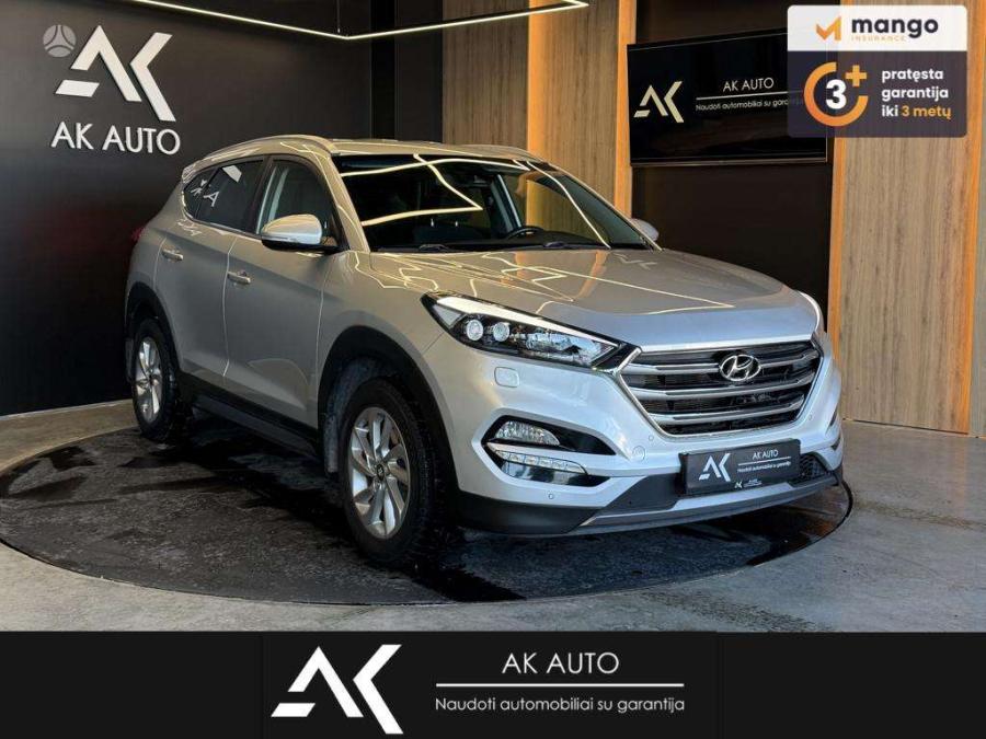 Pelēks Hyundai Tucson 2017 Kauņa, ar dzinēja tilpumu 1.59 L un nobraukumu 147 tūkst. km par 13990 €, foto 1 vietnē AUTOMOTO.COM.LV