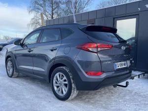Grey Hyundai Tucson 2017 in Taurage, with an engine capacity of 1.69 L and mileage of 218 thousand km for 10200 €, photo 6 on AUTOMOTO.COM.LV