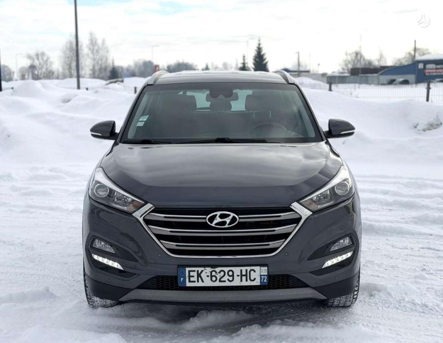 Pelēks Hyundai Tucson 2017 Tauragė, ar dzinēja tilpumu 1.69 L un nobraukumu 250 tūkst. km par 9300 €, foto 3 vietnē AUTOMOTO.COM.LV