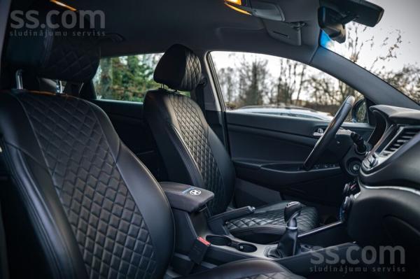 Pelēks Hyundai Tucson 2017 Rīga, ar dzinēja tilpumu 1.70 L un nobraukumu 0 tūkst. km par 9990 €, foto 10 vietnē AUTOMOTO.COM.LV