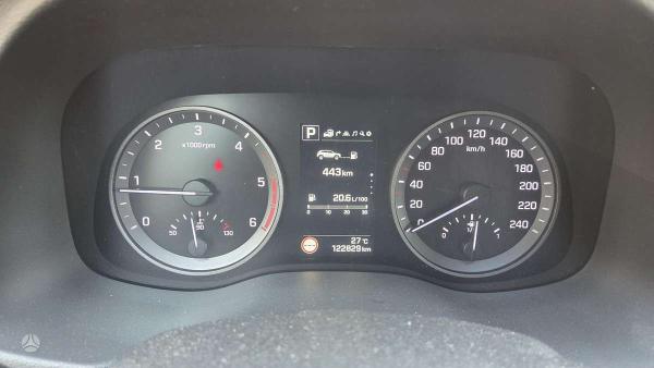 Pelēks Hyundai Tucson 2017 Tauragė, ar dzinēja tilpumu 1.69 L un nobraukumu 120 tūkst. km par 13400 €, foto 4 vietnē AUTOMOTO.COM.LV