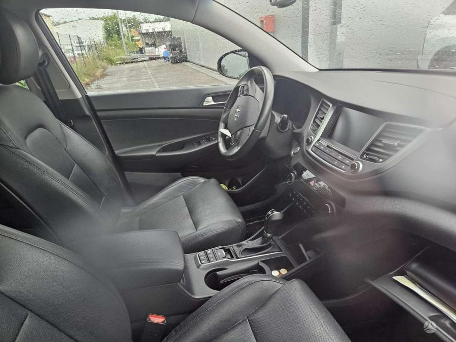 Pelēks Hyundai Tucson 2017 Tauragė, ar dzinēja tilpumu 1.69 L un nobraukumu 120 tūkst. km par 13400 €, foto 8 vietnē AUTOMOTO.COM.LV