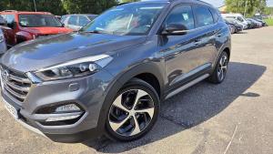 Pelēks Hyundai Tucson 2017 Tauragė, ar dzinēja tilpumu 1.69 L un nobraukumu 122 tūkst. km par 13300 €, foto  vietnē AUTOMOTO.COM.LV