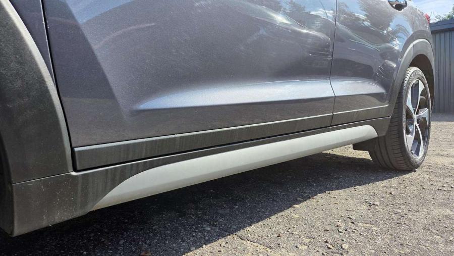 Pelēks Hyundai Tucson 2017 Tauragė, ar dzinēja tilpumu 1.69 L un nobraukumu 122 tūkst. km par 13300 €, foto 13 vietnē AUTOMOTO.COM.LV