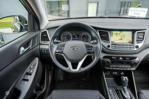 Pelēks Hyundai Tucson 2017 Kauņa, ar dzinēja tilpumu 1.59 L un nobraukumu 200 tūkst. km par 12950 €, foto 17 vietnē AUTOMOTO.COM.LV