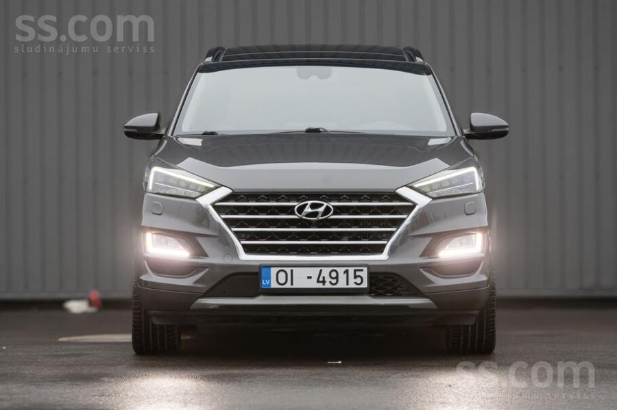 Pelēks Hyundai Tucson 2018 Jelgava, ar dzinēja tilpumu 1.60 L un nobraukumu 0 tūkst. km par 18200 €, foto 3 vietnē AUTOMOTO.COM.LV