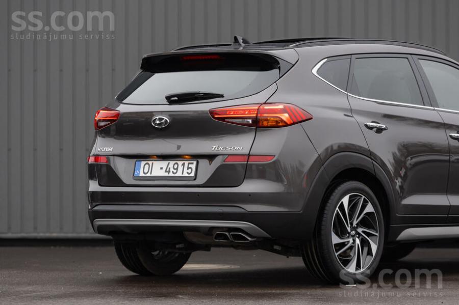Pelēks Hyundai Tucson 2018 Jelgava, ar dzinēja tilpumu 1.60 L un nobraukumu 0 tūkst. km par 18200 €, foto 8 vietnē AUTOMOTO.COM.LV