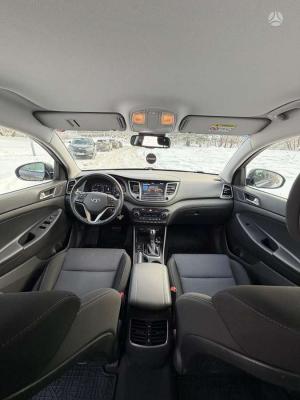 Pelēks Hyundai Tucson 2018 Viļņa, ar dzinēja tilpumu 1.59 L un nobraukumu 105 tūkst. km par 13900 €, foto 13 vietnē AUTOMOTO.COM.LV
