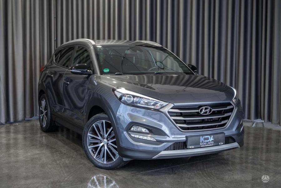 Pelēks Hyundai Tucson 2018 Marijampole, ar dzinēja tilpumu 1.59 L un nobraukumu 252 tūkst. km par 11850 €, foto 2 vietnē AUTOMOTO.COM.LV