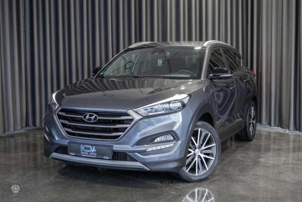 Grey Hyundai Tucson 2018 in Marijampole, with an engine capacity of 1.59 L and mileage of 252 thousand km for 11850 €, photo 4 on AUTOMOTO.COM.LV