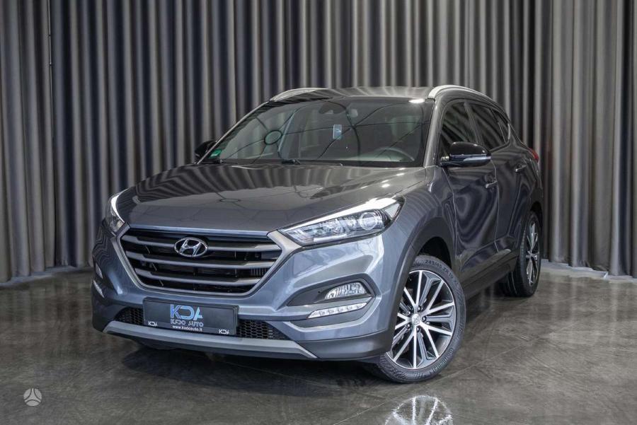 Pelēks Hyundai Tucson 2018 Marijampole, ar dzinēja tilpumu 1.59 L un nobraukumu 252 tūkst. km par 11850 €, foto 4 vietnē AUTOMOTO.COM.LV