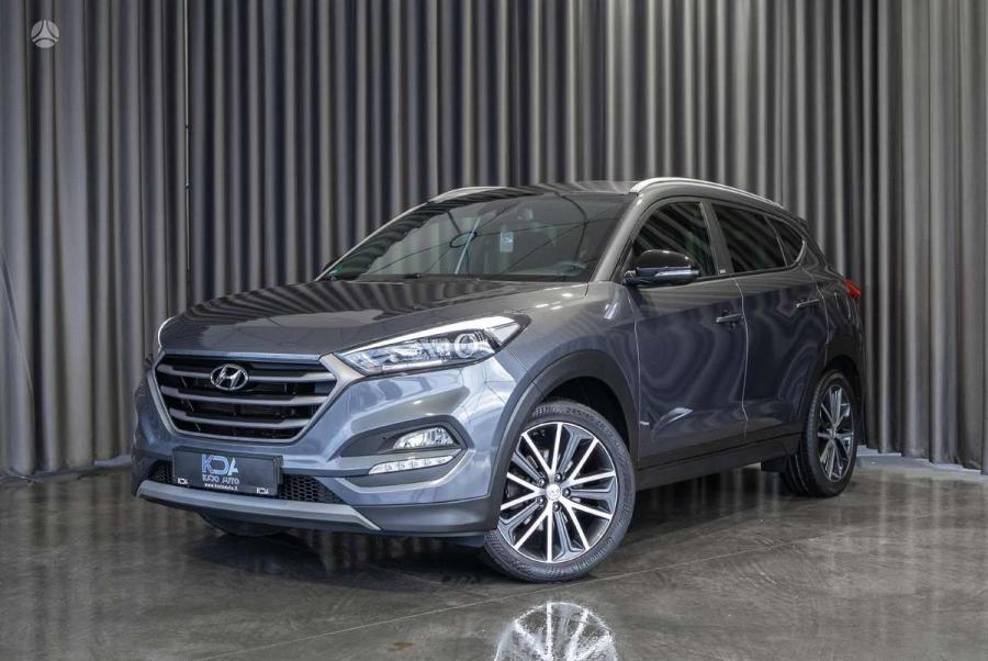 Pelēks Hyundai Tucson 2018 Marijampole, ar dzinēja tilpumu 1.59 L un nobraukumu 252 tūkst. km par 11850 €, foto 5 vietnē AUTOMOTO.COM.LV