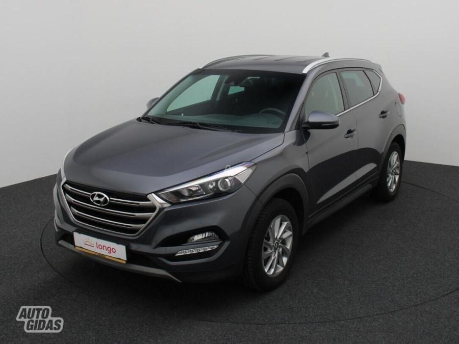 Pelēks Hyundai Tucson 2018 Viļņa, ar dzinēja tilpumu 1.60 L un nobraukumu 165 tūkst. km par 13599 €, foto 1 vietnē AUTOMOTO.COM.LV