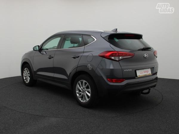 Grey Hyundai Tucson 2018 in Vilnius, with an engine capacity of 1.60 L and mileage of 165 thousand km for 13599 €, photo 7 on AUTOMOTO.COM.LV