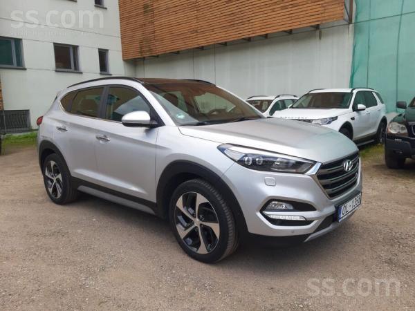 Pelēks Hyundai Tucson 2018 Daugavpils, ar dzinēja tilpumu 1.70 L un nobraukumu 0 tūkst. km par 12750 €, foto 5 vietnē AUTOMOTO.COM.LV