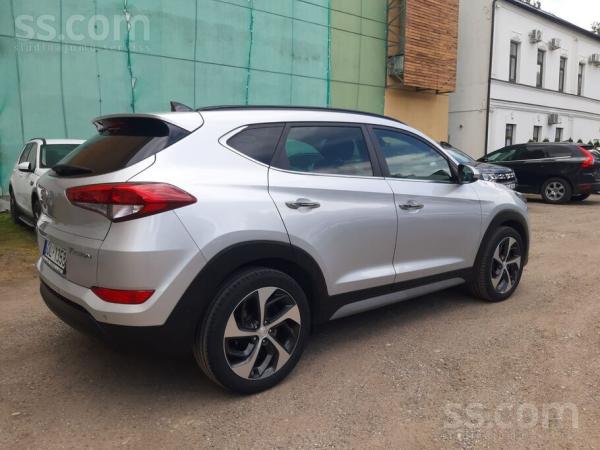 Pelēks Hyundai Tucson 2018 Daugavpils, ar dzinēja tilpumu 1.70 L un nobraukumu 0 tūkst. km par 12750 €, foto 7 vietnē AUTOMOTO.COM.LV