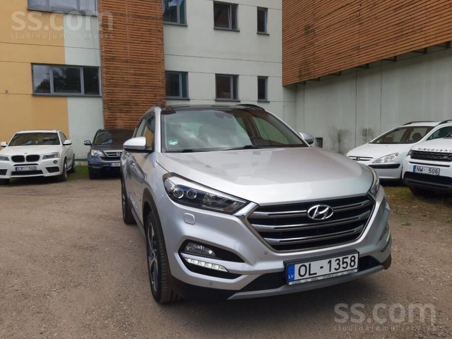 Pelēks Hyundai Tucson 2018 Daugavpils, ar dzinēja tilpumu 1.70 L un nobraukumu 0 tūkst. km par 12750 €, foto 5 vietnē AUTOMOTO.COM.LV