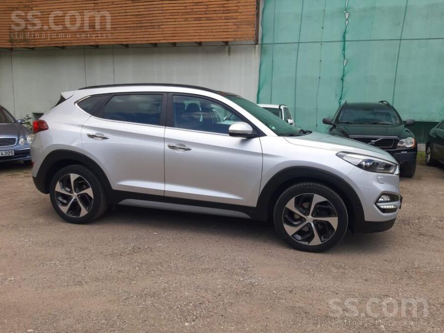Pelēks Hyundai Tucson 2018 Daugavpils, ar dzinēja tilpumu 1.70 L un nobraukumu 0 tūkst. km par 12750 €, foto 7 vietnē AUTOMOTO.COM.LV