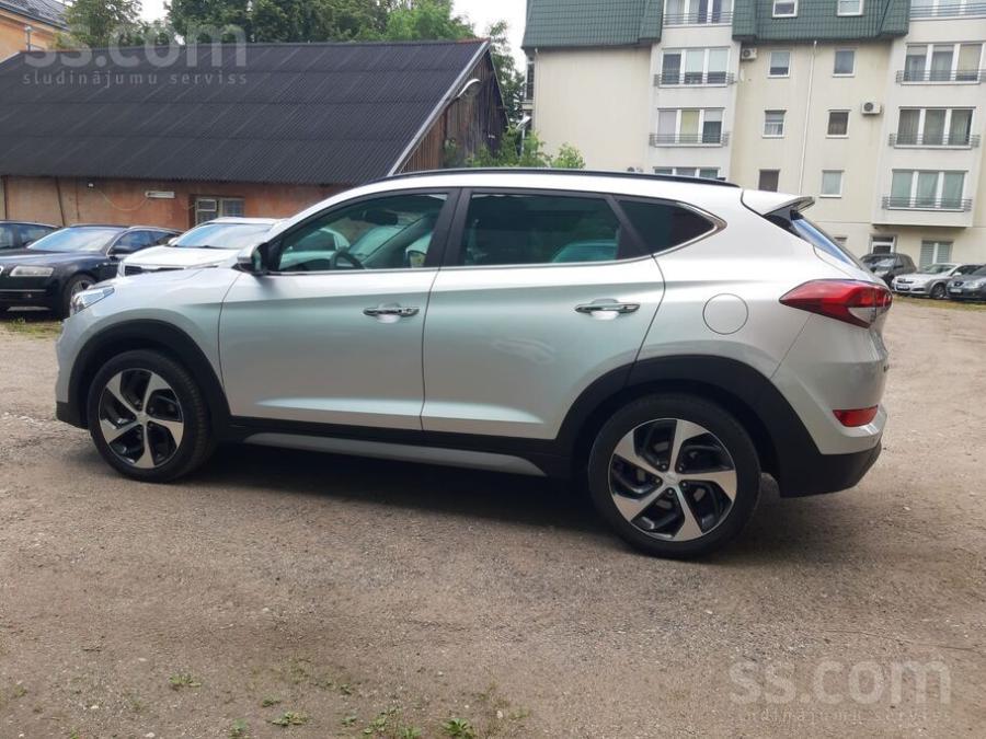 Pelēks Hyundai Tucson 2018 Daugavpils, ar dzinēja tilpumu 1.70 L un nobraukumu 0 tūkst. km par 12750 €, foto 12 vietnē AUTOMOTO.COM.LV