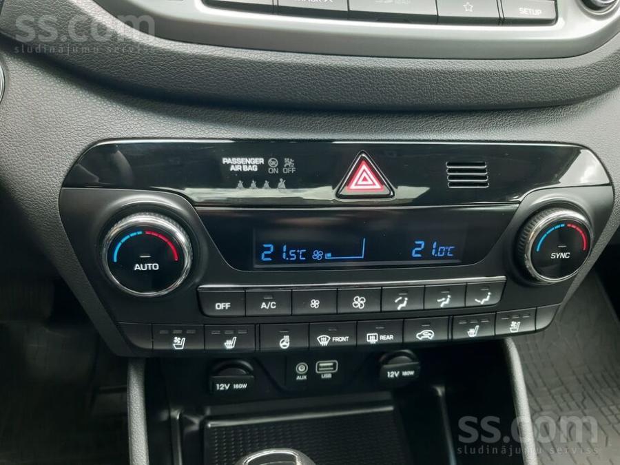 Pelēks Hyundai Tucson 2018 Daugavpils, ar dzinēja tilpumu 1.70 L un nobraukumu 0 tūkst. km par 12750 €, foto 22 vietnē AUTOMOTO.COM.LV