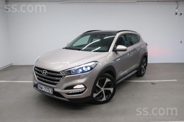 Pelēks Hyundai Tucson 2018 Rīga, ar dzinēja tilpumu 1.60 L un nobraukumu 57 tūkst. km par 18500 €, foto 1 vietnē AUTOMOTO.COM.LV
