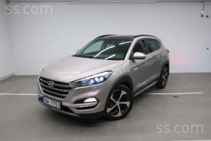 Pelēks Hyundai Tucson 2018 Rīga, ar dzinēja tilpumu 1.60 L un nobraukumu 57 tūkst. km par 18500 €, foto  vietnē AUTOMOTO.COM.LV