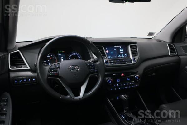 Pelēks Hyundai Tucson 2018 Rīga, ar dzinēja tilpumu 1.60 L un nobraukumu 57 tūkst. km par 18500 €, foto 9 vietnē AUTOMOTO.COM.LV