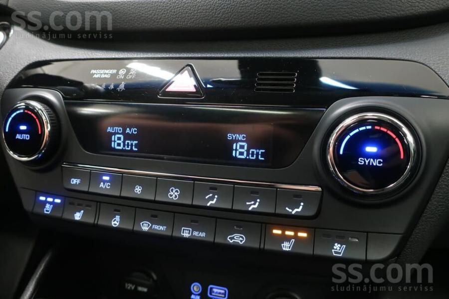 Pelēks Hyundai Tucson 2018 Rīga, ar dzinēja tilpumu 1.60 L un nobraukumu 57 tūkst. km par 18500 €, foto 21 vietnē AUTOMOTO.COM.LV
