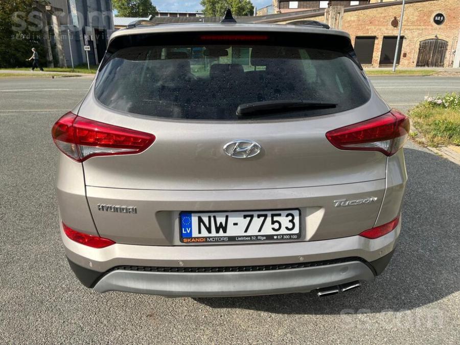 Pelēks Hyundai Tucson 2018 Rīga, ar dzinēja tilpumu 1.60 L un nobraukumu 57 tūkst. km par 18500 €, foto 26 vietnē AUTOMOTO.COM.LV