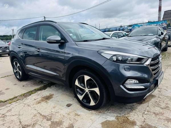 Pelēks Hyundai Tucson 2018 Kauņa, ar dzinēja tilpumu 1.69 L un nobraukumu 173 tūkst. km par 14200 €, foto 3 vietnē AUTOMOTO.COM.LV