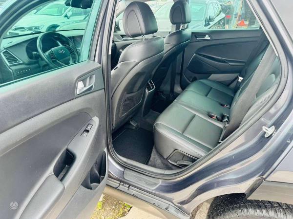 Pelēks Hyundai Tucson 2018 Kauņa, ar dzinēja tilpumu 1.69 L un nobraukumu 173 tūkst. km par 14200 €, foto 8 vietnē AUTOMOTO.COM.LV