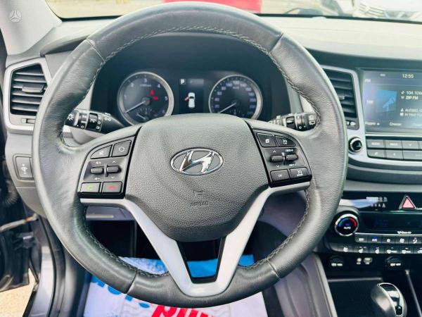 Pelēks Hyundai Tucson 2018 Kauņa, ar dzinēja tilpumu 1.69 L un nobraukumu 173 tūkst. km par 14200 €, foto 10 vietnē AUTOMOTO.COM.LV