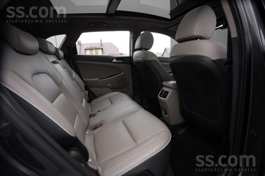 Pelēks Hyundai Tucson 2018 Jelgava, ar dzinēja tilpumu 1.60 L un nobraukumu 145 tūkst. km par 16000 €, foto 8 vietnē AUTOMOTO.COM.LV
