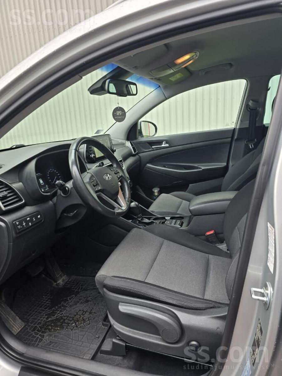 Pelēks Hyundai Tucson 2018 Rīga, ar dzinēja tilpumu 1.60 L un nobraukumu 75 tūkst. km par 16450 €, foto 6 vietnē AUTOMOTO.COM.LV