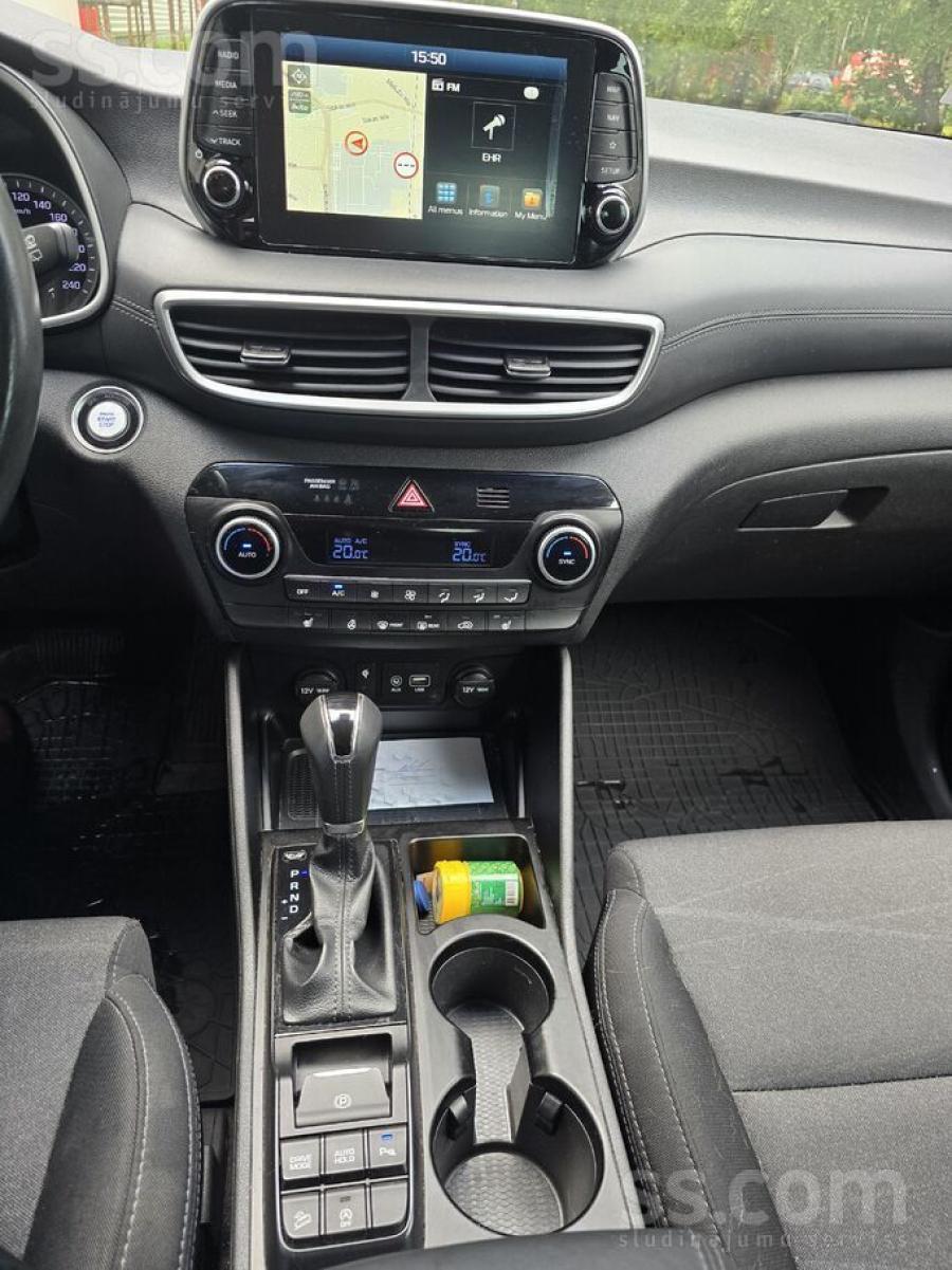 Pelēks Hyundai Tucson 2018 Rīga, ar dzinēja tilpumu 1.60 L un nobraukumu 75 tūkst. km par 16450 €, foto 13 vietnē AUTOMOTO.COM.LV