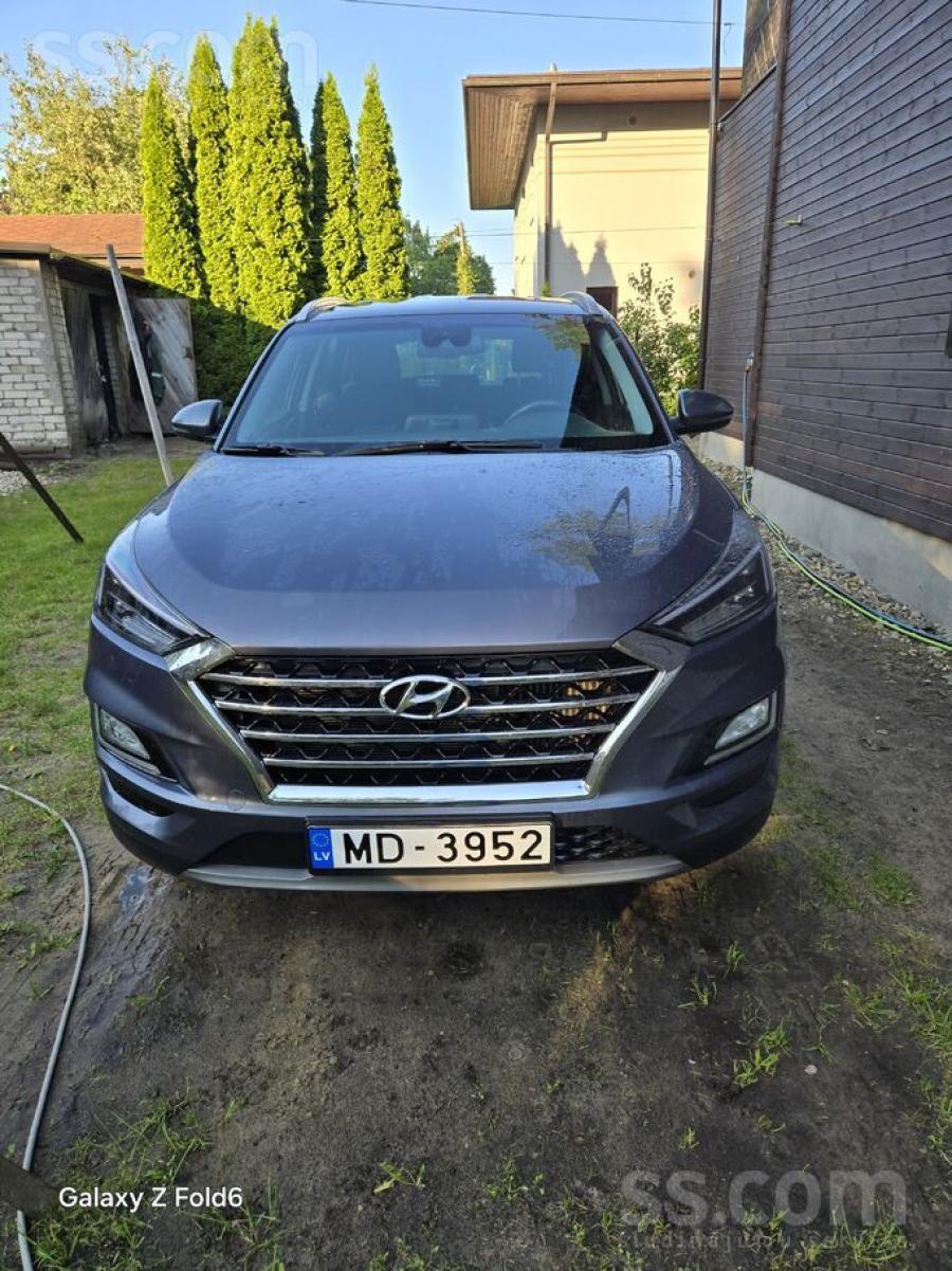 Pelēks Hyundai Tucson 2019 Rīga, ar dzinēja tilpumu 1.60 L un nobraukumu 0 tūkst. km par 16500 €, foto 9 vietnē AUTOMOTO.COM.LV