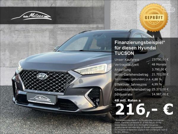 Pelēks Hyundai Tucson 2019 Kauņa, ar dzinēja tilpumu 2.00 L un nobraukumu 91 tūkst. km par 26304 €, foto 1 vietnē AUTOMOTO.COM.LV
