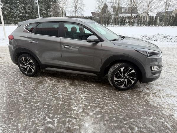 Pelēks Hyundai Tucson 2019 Rīga, ar dzinēja tilpumu 1.60 L un nobraukumu 110 tūkst. km par 15200 €, foto 3 vietnē AUTOMOTO.COM.LV