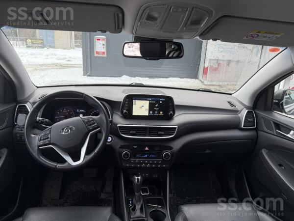 Pelēks Hyundai Tucson 2019 Rīga, ar dzinēja tilpumu 1.60 L un nobraukumu 110 tūkst. km par 15200 €, foto 6 vietnē AUTOMOTO.COM.LV
