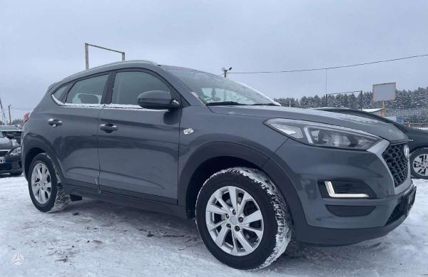 Pelēks Hyundai Tucson 2019 Viļņa, ar dzinēja tilpumu 1.59 L un nobraukumu 157 tūkst. km par 13750 €, foto 1 vietnē AUTOMOTO.COM.LV